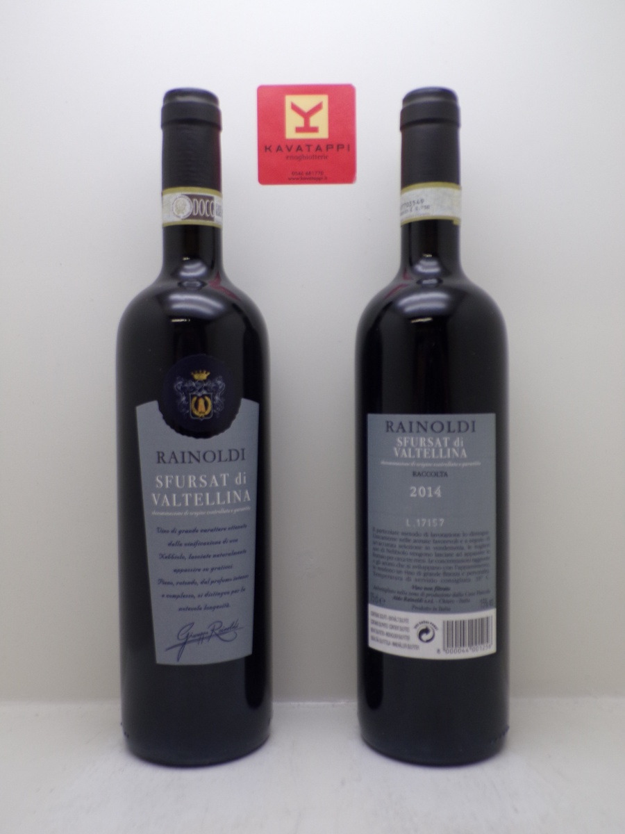 RAINOLDI SFURZAT Sforzato Di Valtellina Docg RAINOLDI SFURZAT Sforzato Di Valtellina Docg